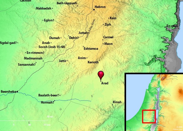 Negev Map